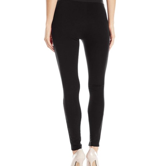 Hue Pants And Jumpsuits Hue Womens High Waist Blackout Ponte Leggings Poshmark